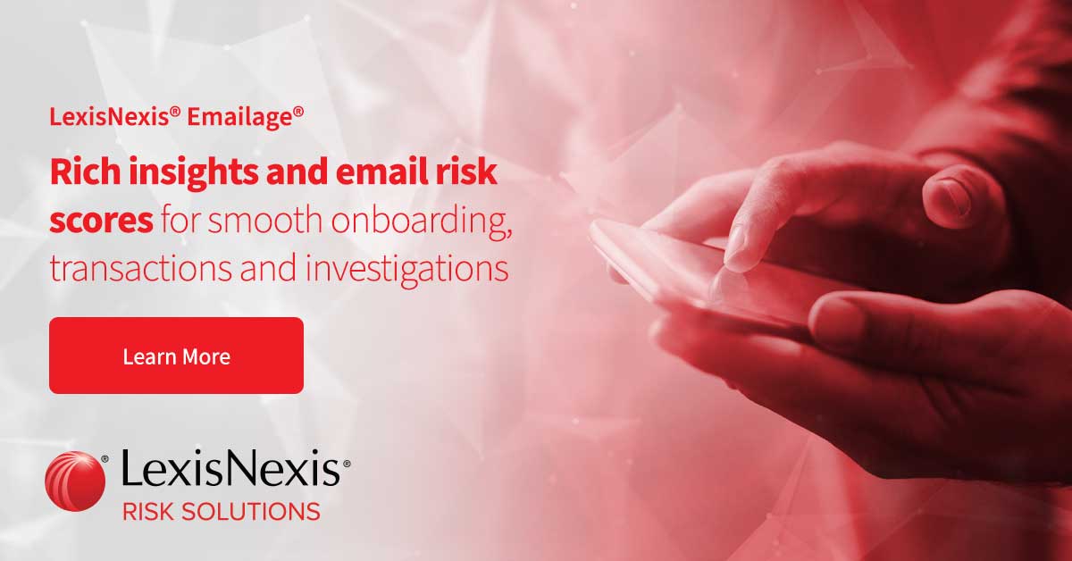 Email Fraud Risk Score - Verify Identity | Emailage