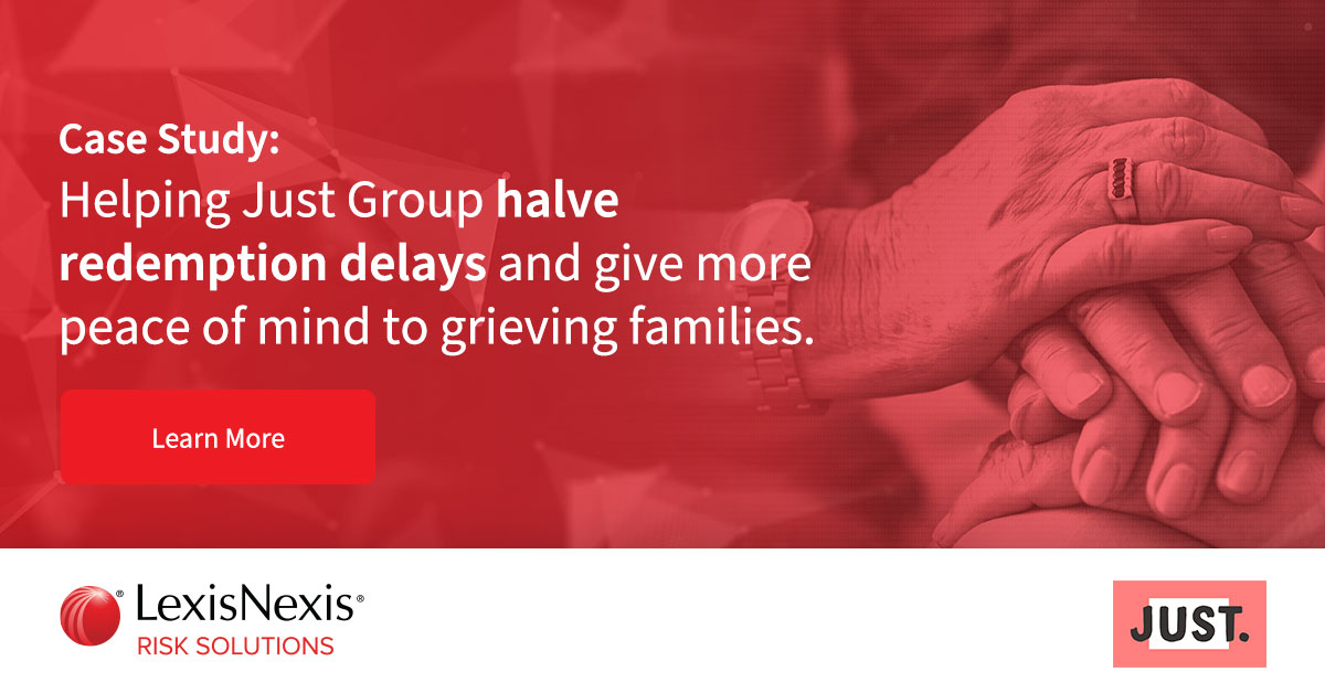Just Group halves redemption delays, giving families peace of mind